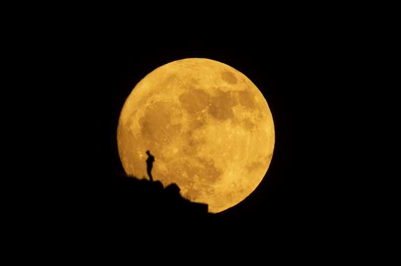 Strawberry Moon 2025: Stunning photos show extremely rare full Moon ...
