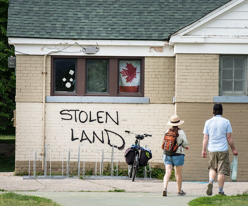 Canadians reject that they live on 'stolen' Indigenous land, although ...