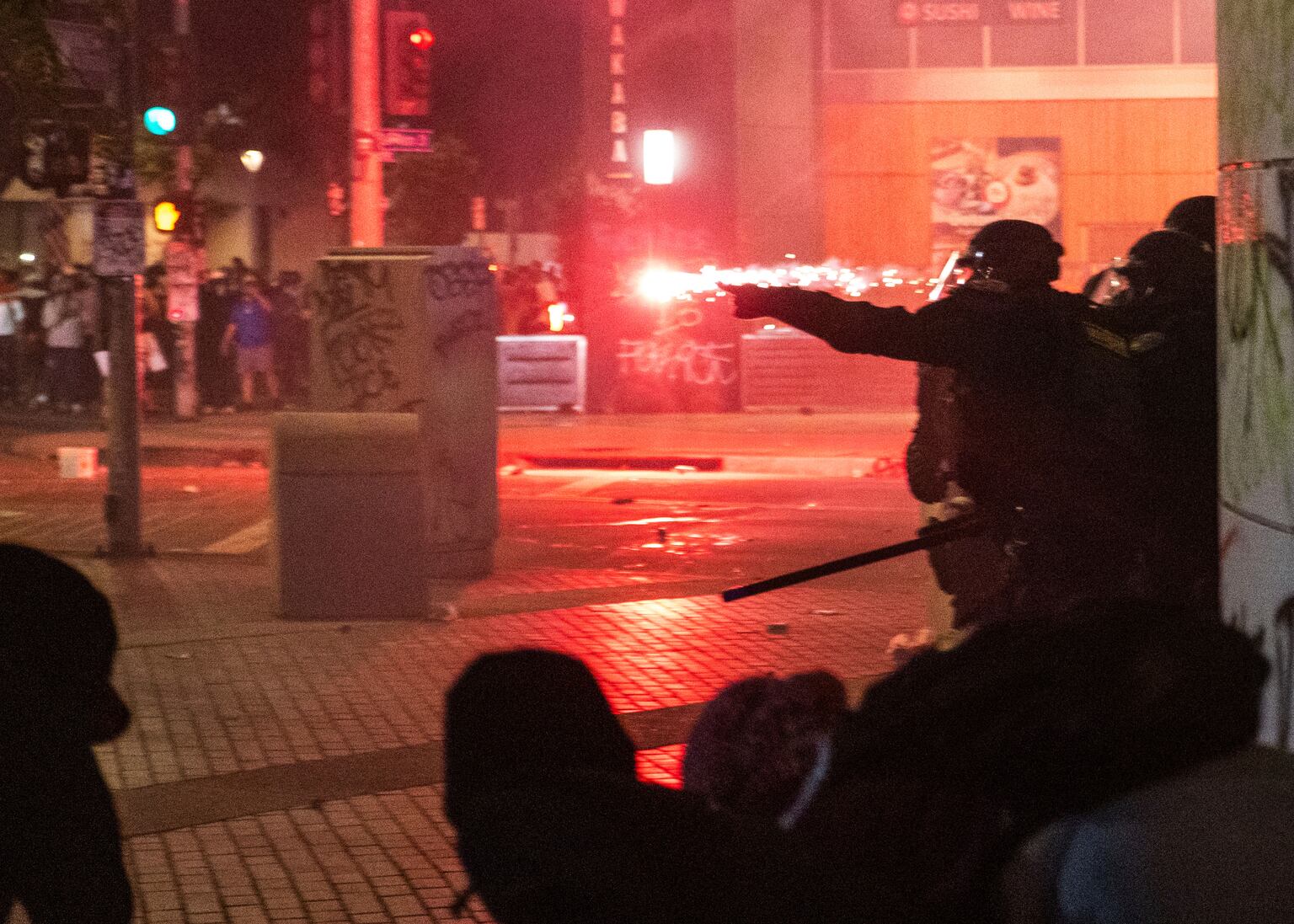 LA police enforce curfew as protests against Trump’s crackdown continue