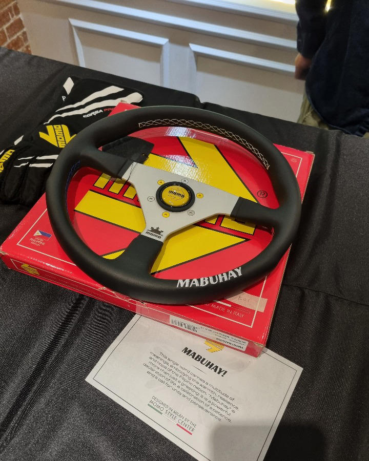 Italian Motorsports Design Company Momo Made a Filipino-Themed Steering ...