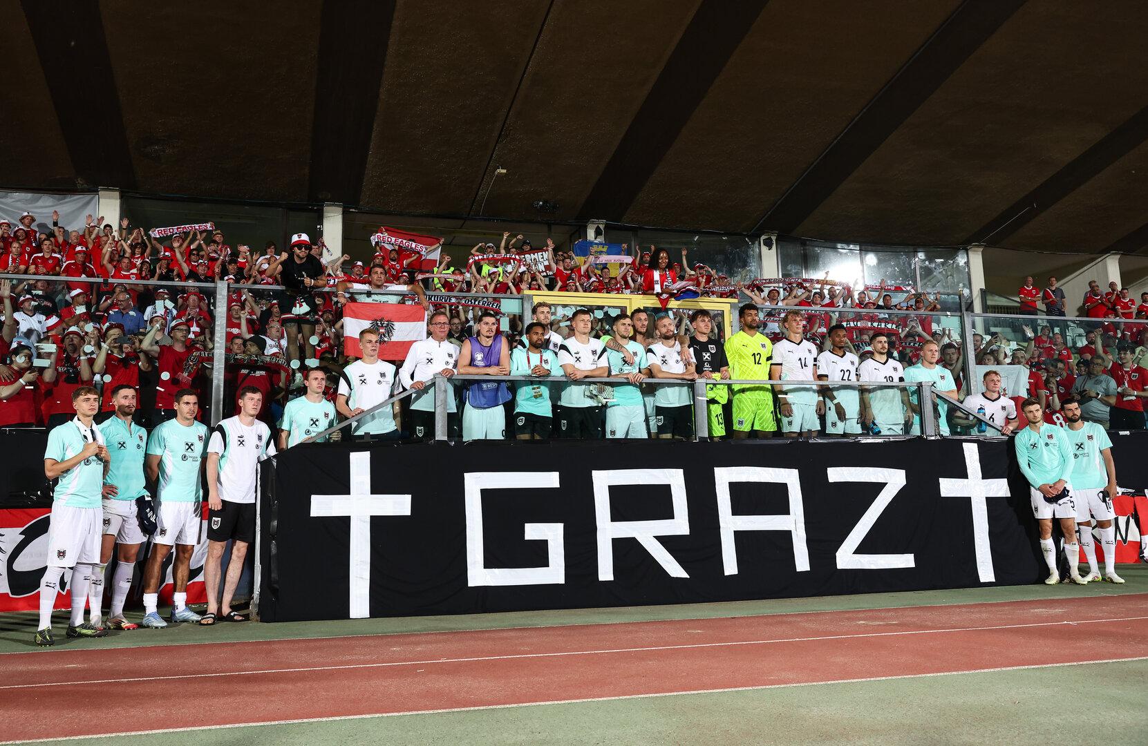 ÖFB-Team nach dem Grazer Amoklauf: Menschlichkeit und Charakter