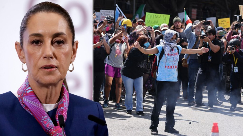 Mexican president speaks out on LA riots