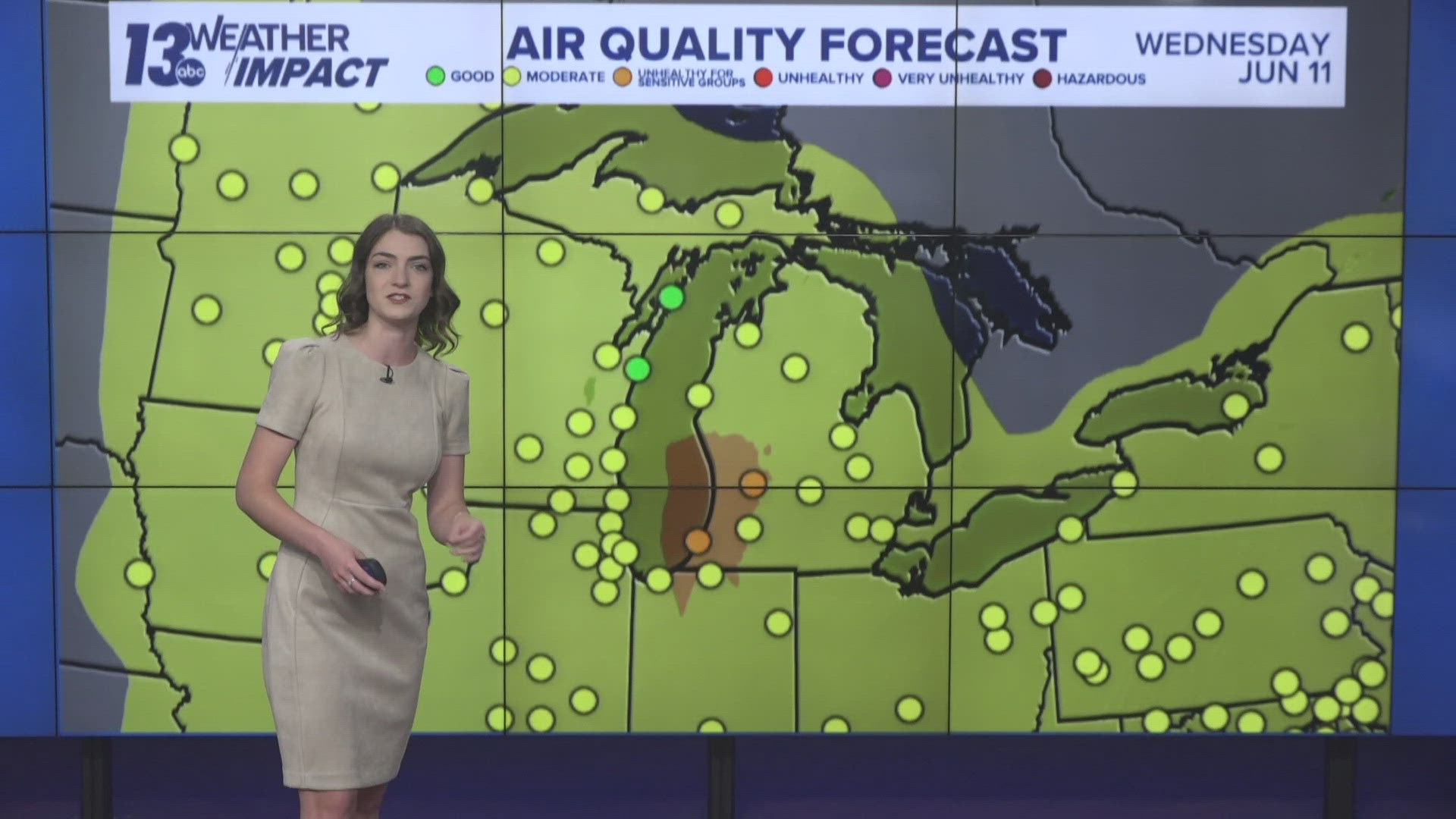 Elevated ozone levels, wildfire smoke to impact West Michigan air ...