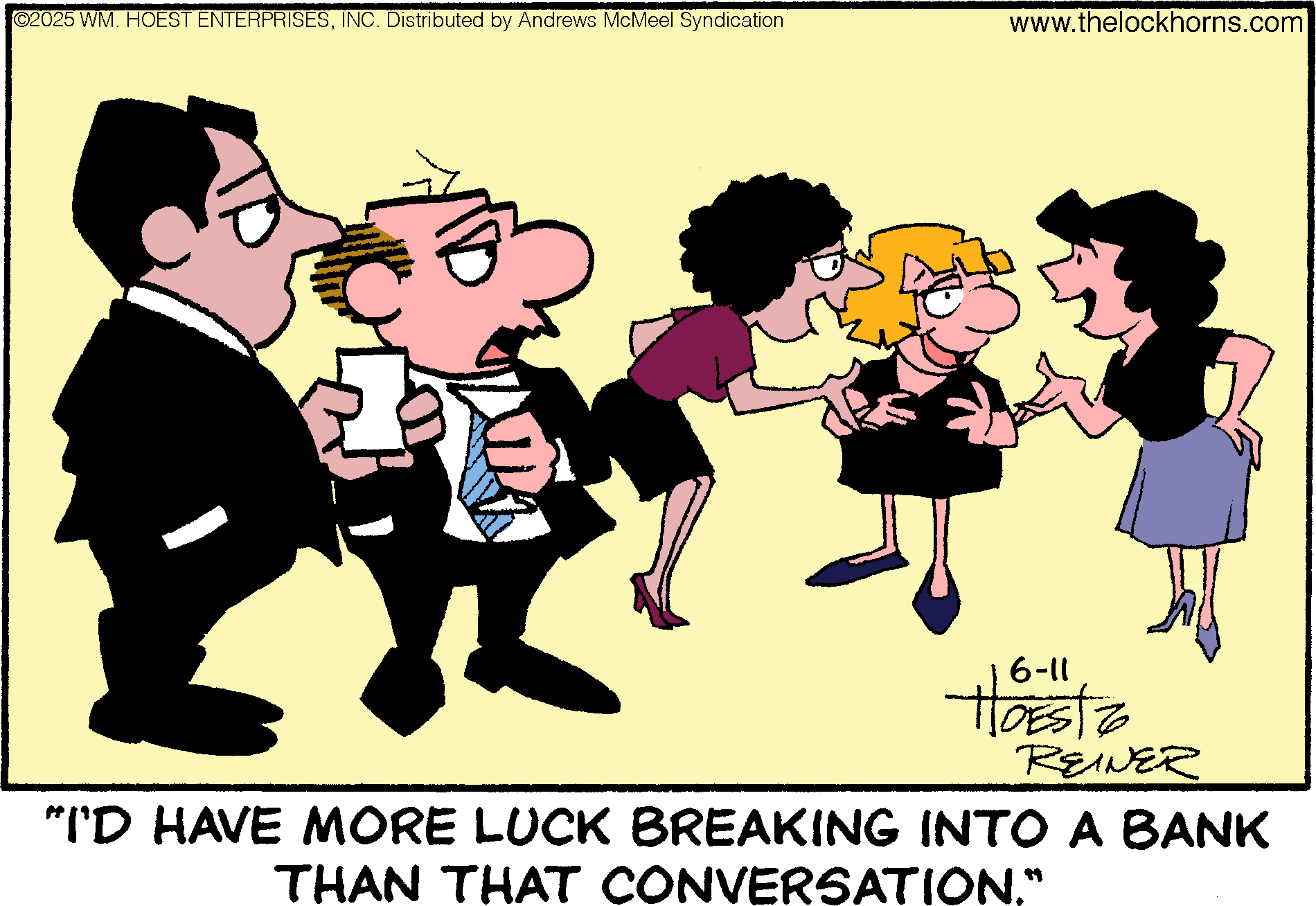 The Lockhorns by Bunny Hoest and John Reiner