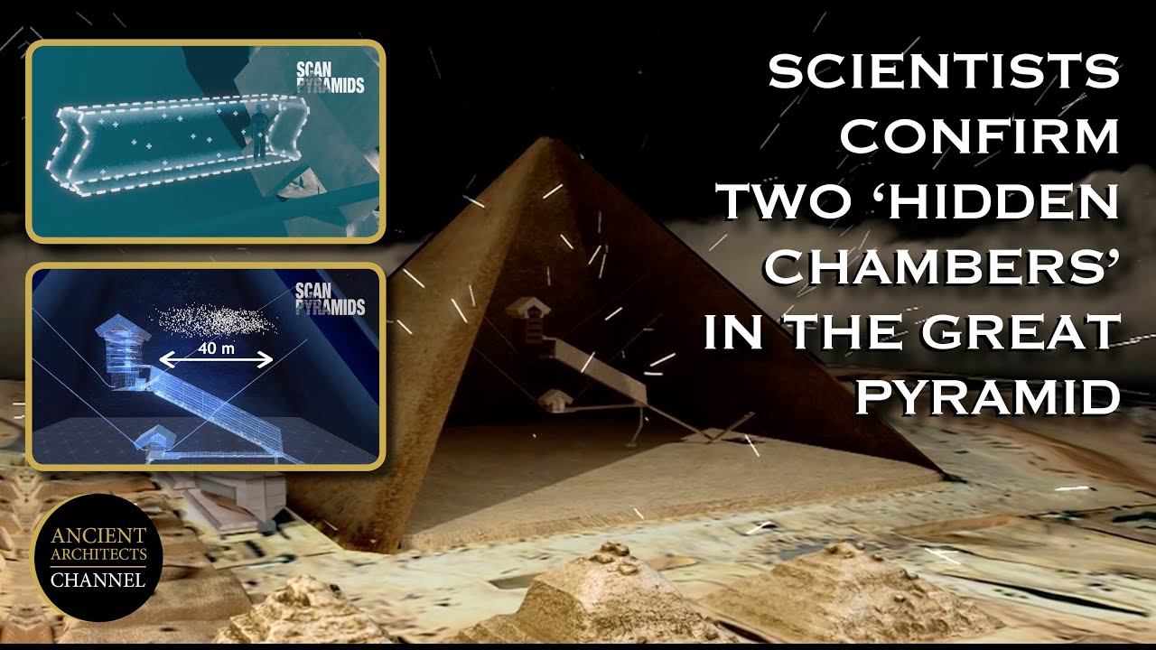 New Scans Reveal Two Hidden Chambers Inside the Great Pyramid