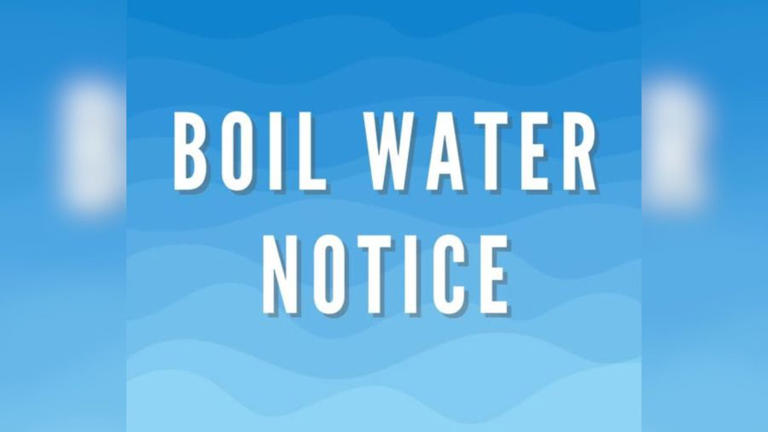 Alford under boil water notice due to damaged water line