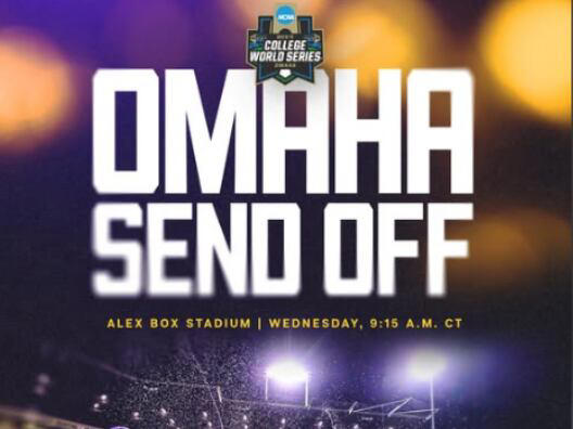 LSU Baseball fans send team off to Omaha