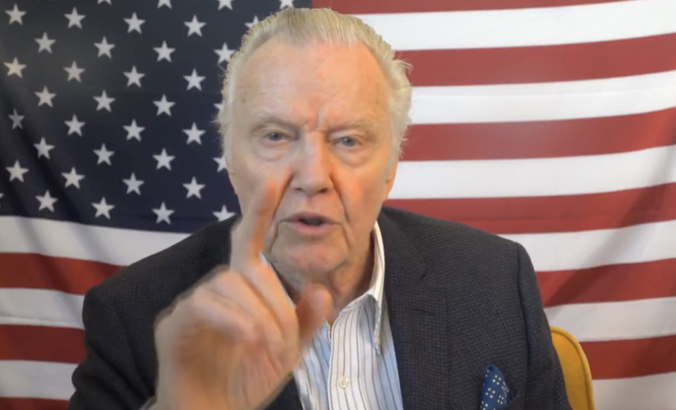 Jon Voight Posts a Wild Direct-to-Camera Screed Trashing Gavin Newsom ...