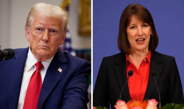 Donald Trump upstages Rachel Reeves with huge announcement minutes into ...