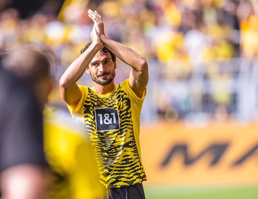 Große Bühne bei Hummels-Abschied