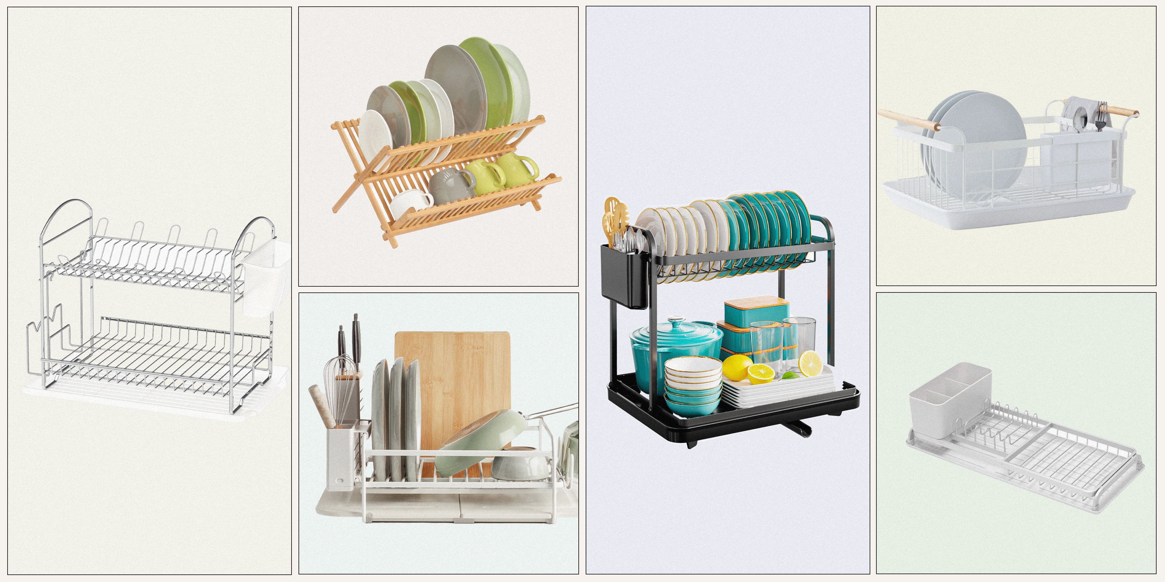 We Tested Popular Dish Drying Racks—This One Is the CLEAR Winner