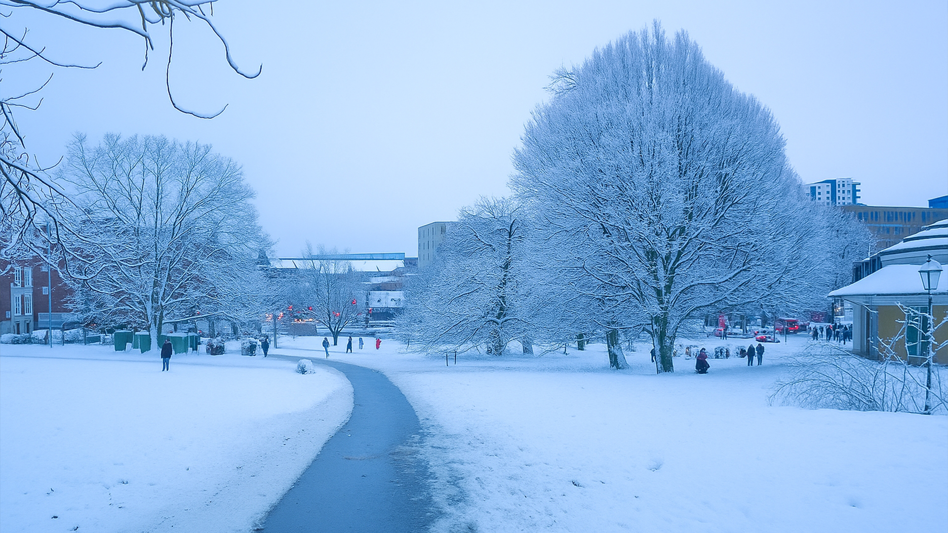 🇩🇰 Aarhus Snowfall Walking Tour in 4K – Winter in Denmark’s Cultural ...
