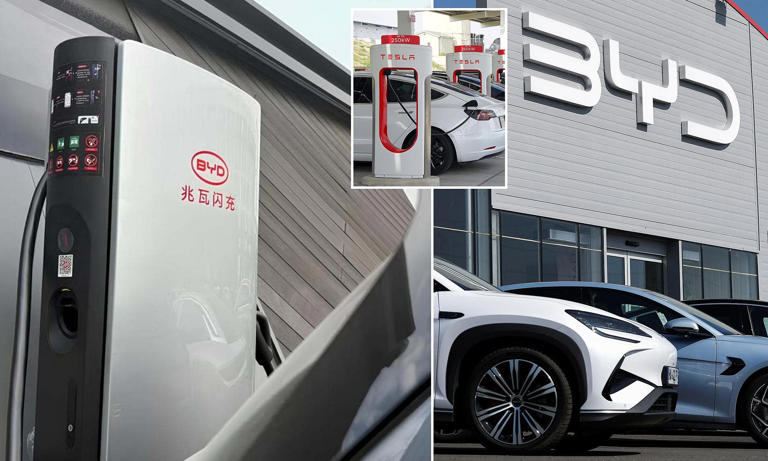BYD's 'game changing' five-minute EV flash chargers are coming to ...