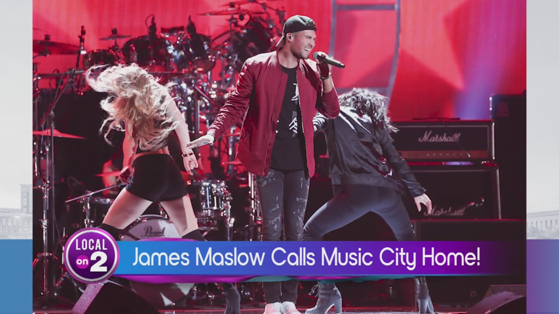 James Maslow Calls Music City Home!