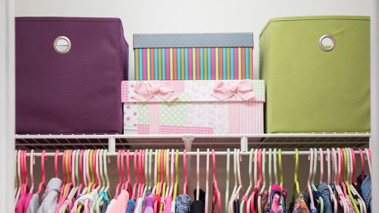 The Biggest Mistake People Make When Trying To Declutter A Closet