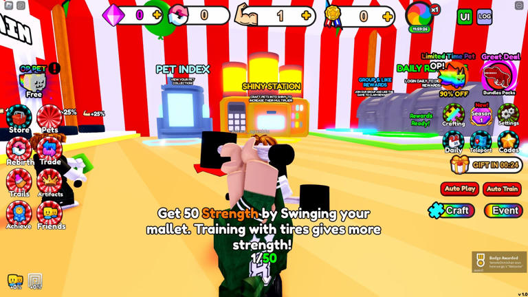 Strongman Striker Simulator Codes (September 2025)