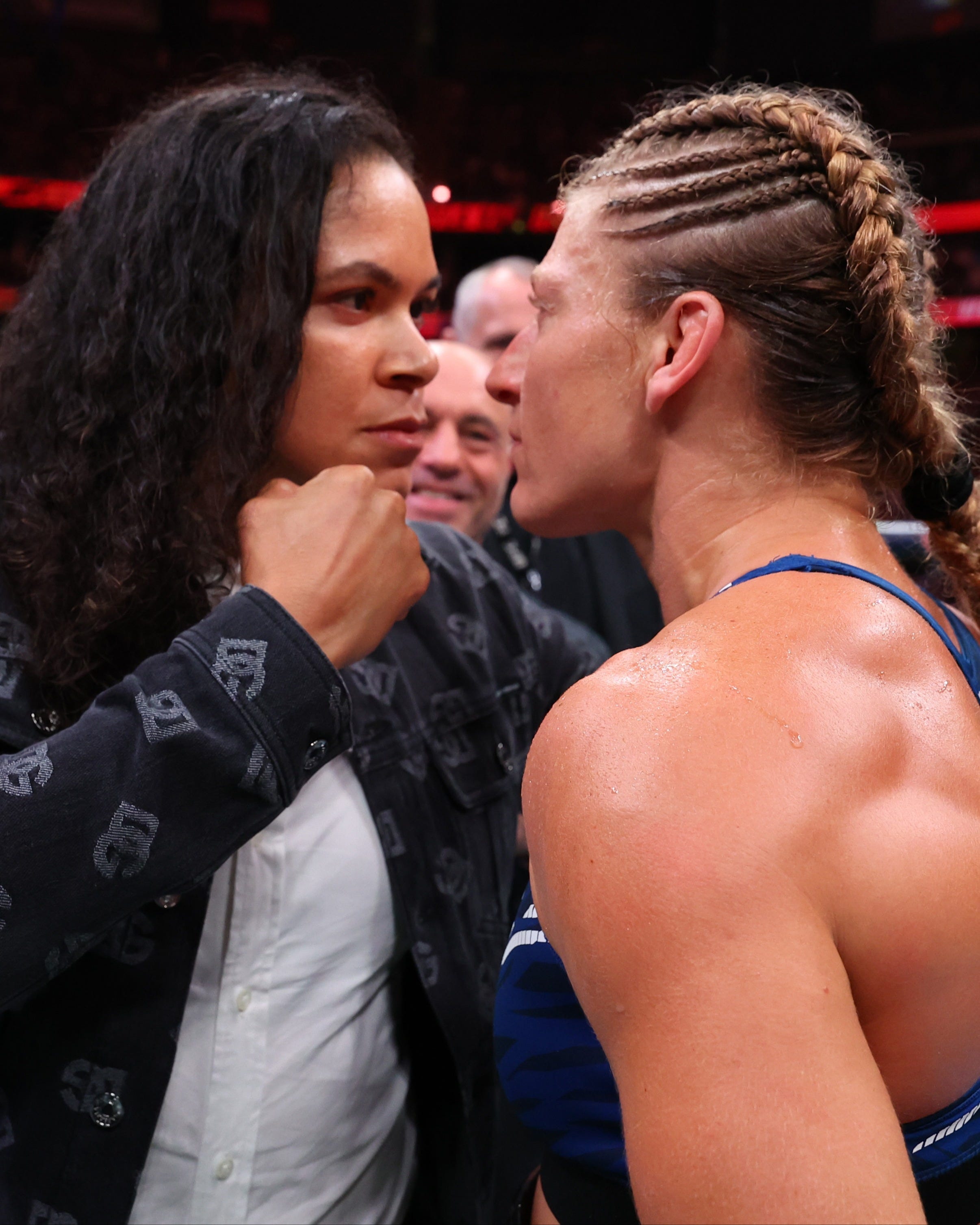 What intrigues Rose Namajunas most about Kayla Harrison vs. Amanda Nunes fight