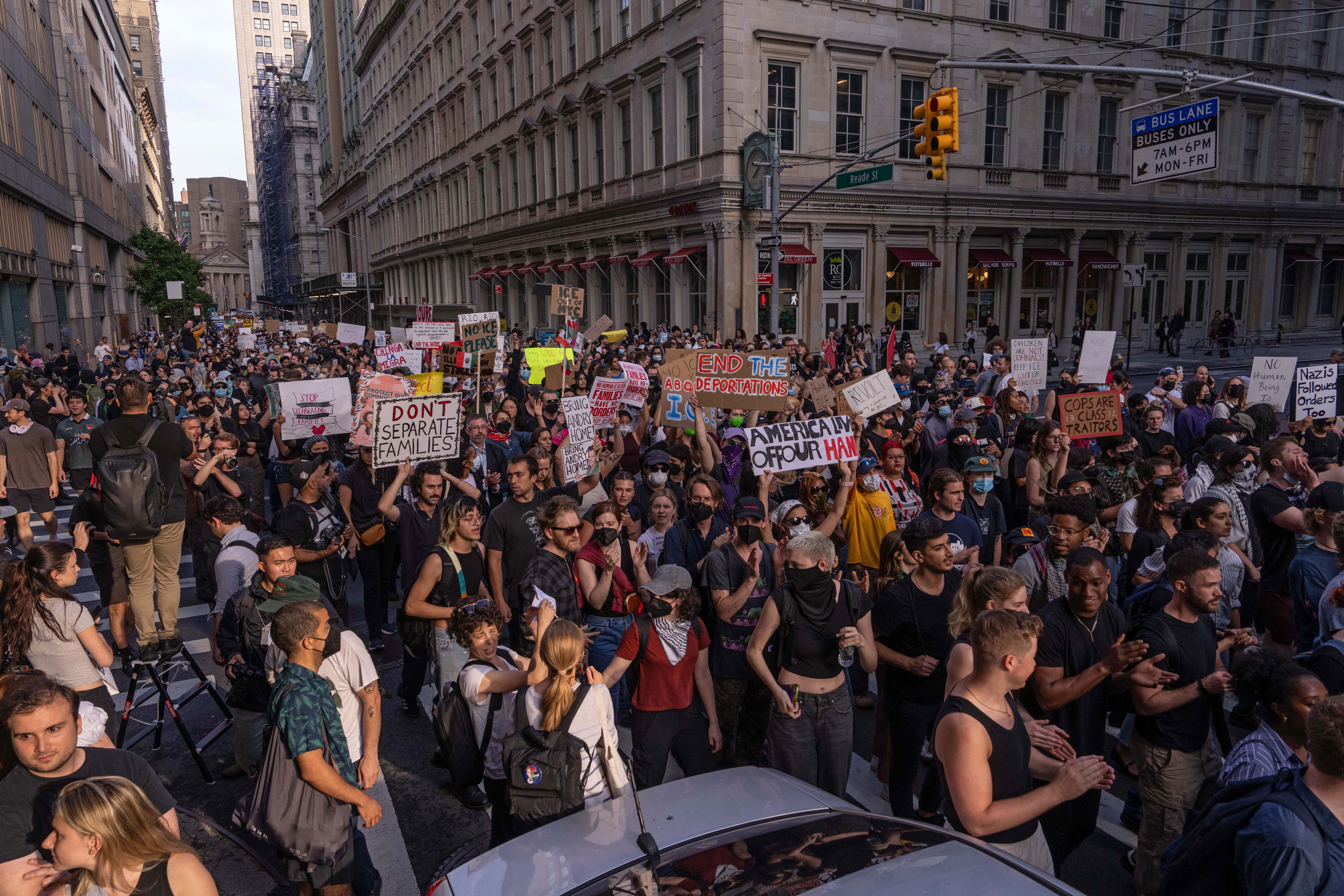 Mapped: the 40 cities where anti-ICE protests have erupted across the US