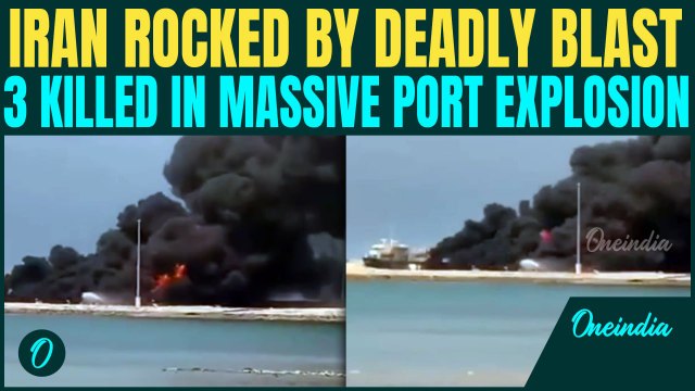 Iran Hit by Another MASSIVE Port Explosion | 3 Dead In Huge Methanol ...