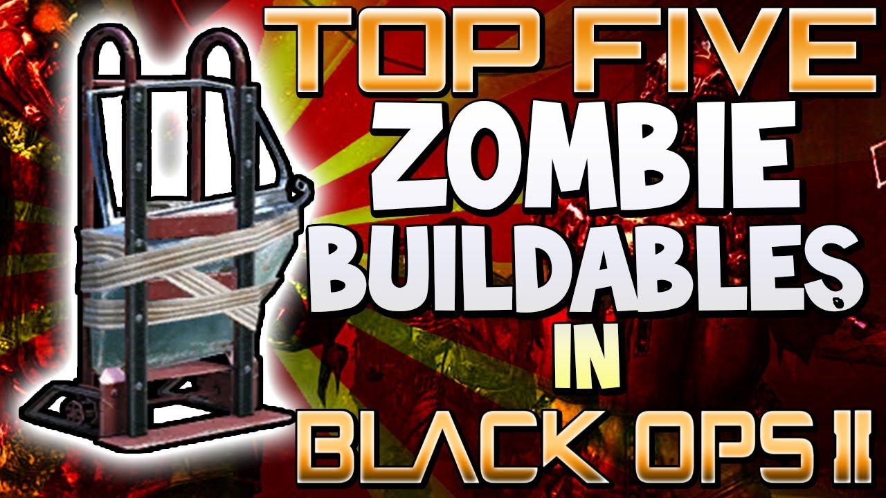 Top 5 "zombie Buildables" In Black Ops 2 (top Five - Top 5) Bo2 | Chaos
