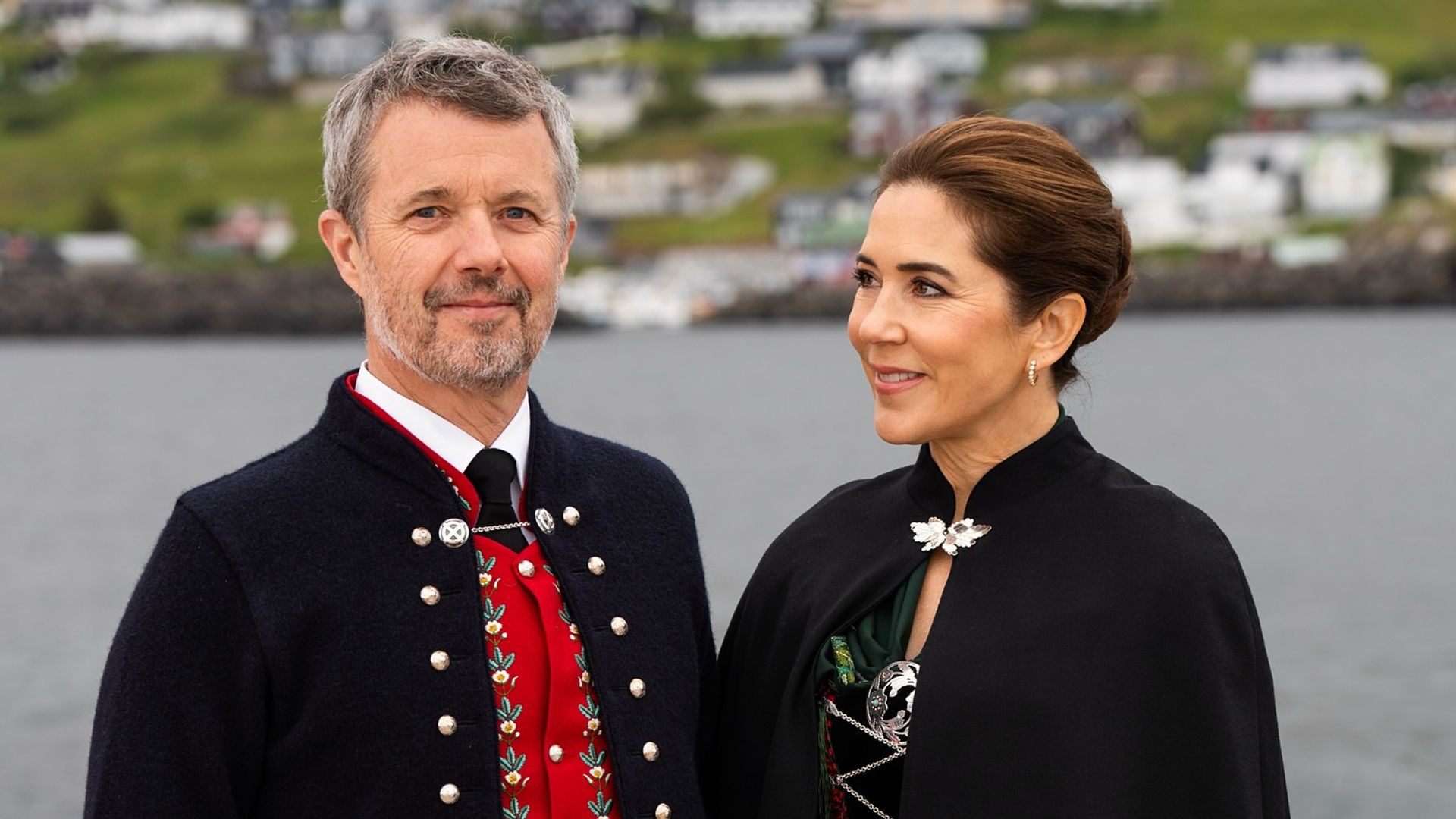 Queen Mary and King Frederik joined by surprise guest on milestone visit