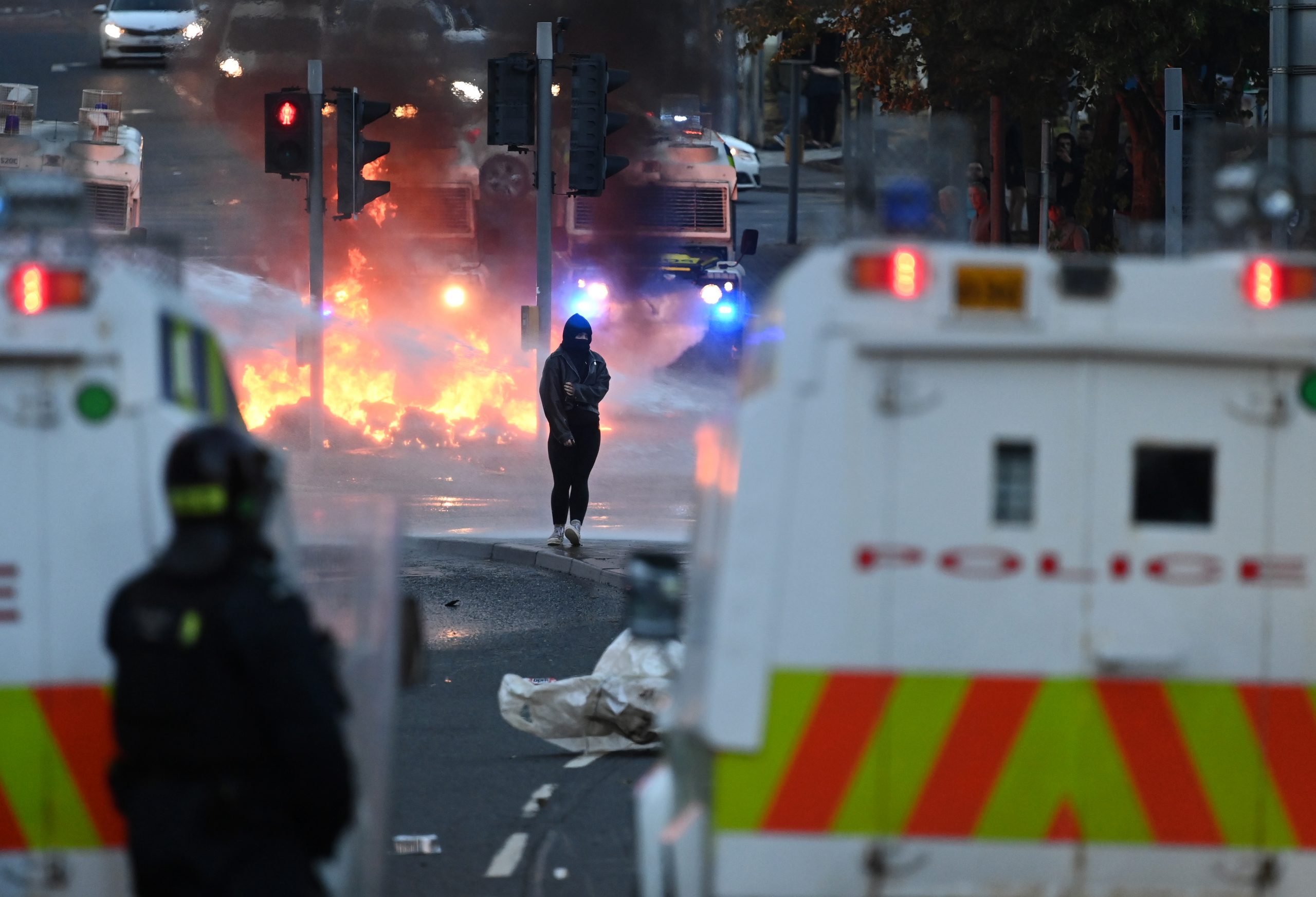 Riots in Northern Ireland