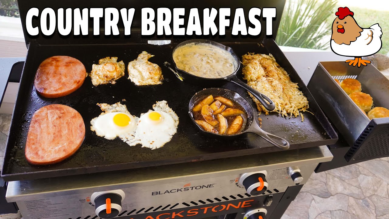 Big Country Breakfast on the Blackstone Griddle