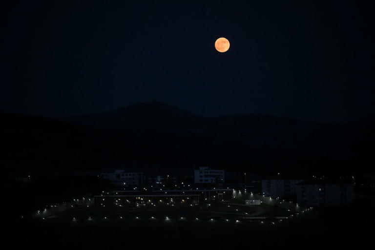 Strawberry Moon: Best photos of rare night sky phenomenon visible this week