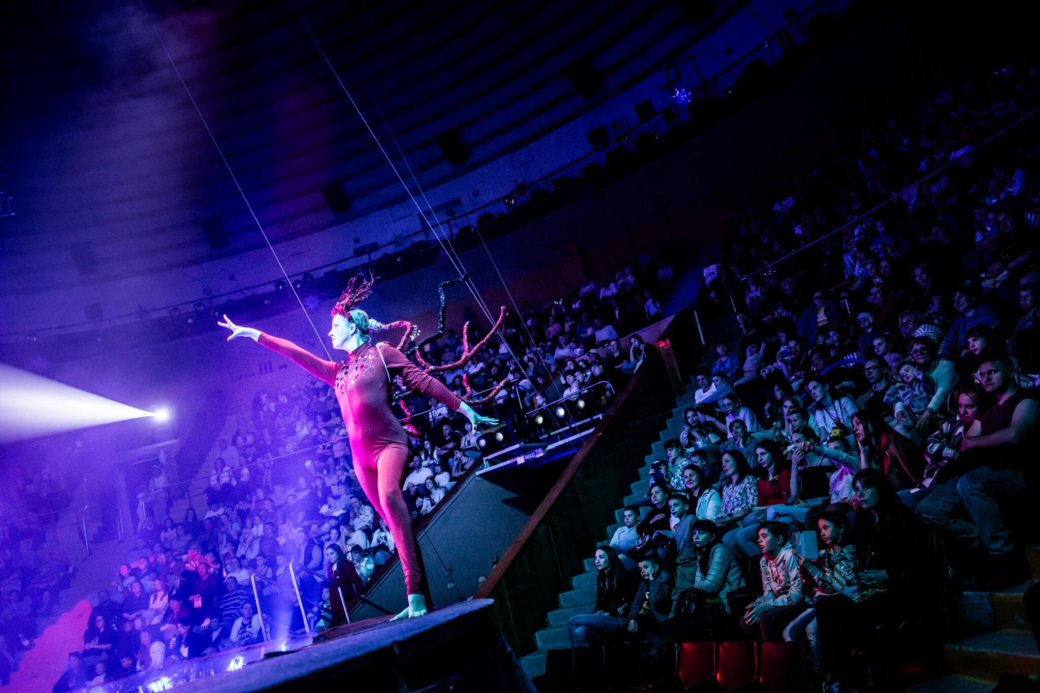 Der ukrainischer Zirkus nahe der Front: Die kurze Flucht in eine heile Welt