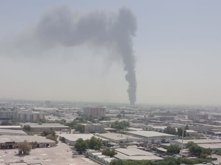 Sharjah fire: Emergency services at scene after blaze