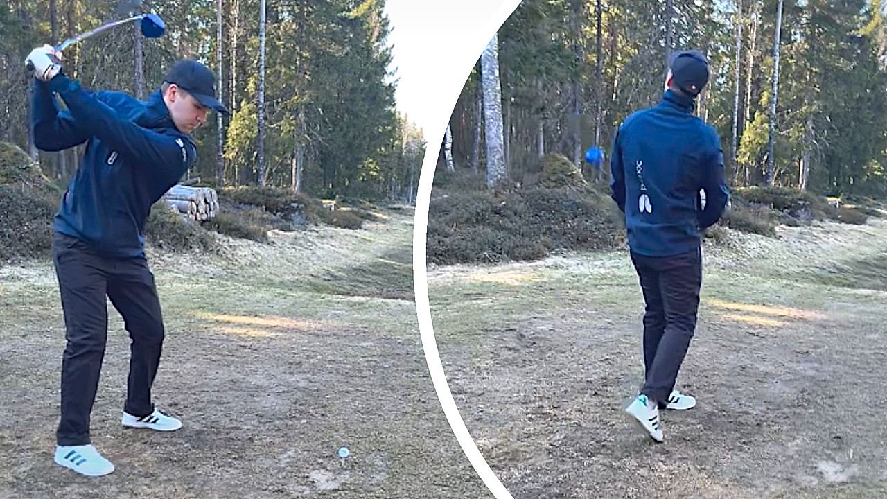 Hole in none! Bungling golfer hits worst shot ever