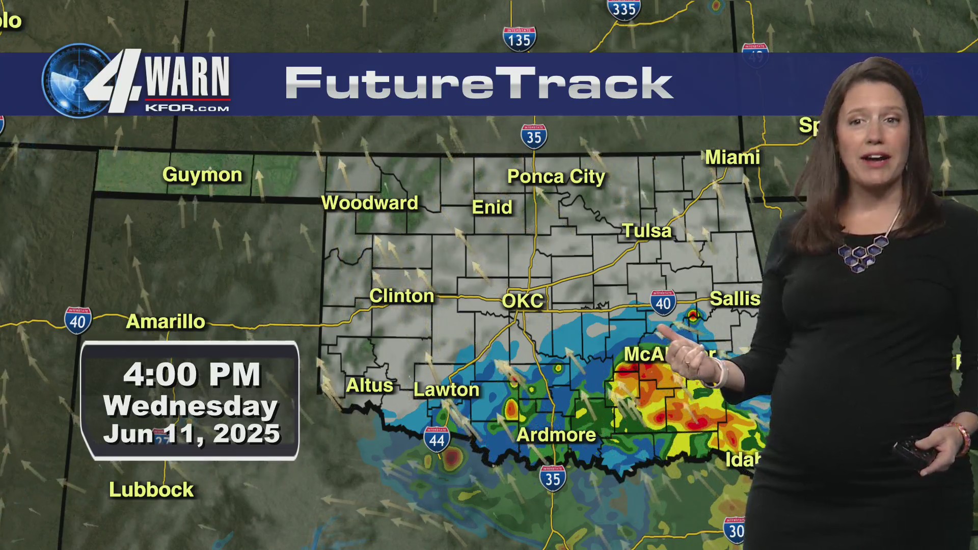 Emily Sutton details the timing of our next storm system (6/11/25 6:15AM)