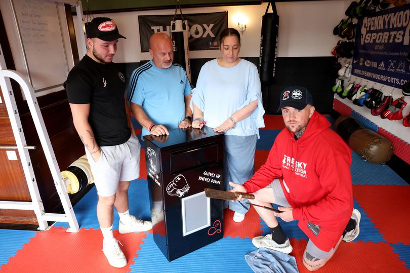 Sunderland gym knife amnesty box gives a chance to surrender weapons ...