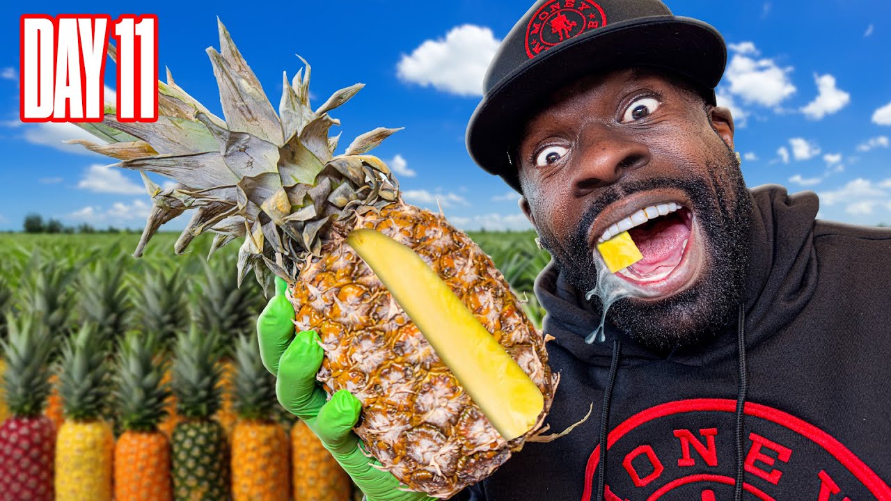 I ATE NOTHING BUT PINEAPPLE FOR 264 HOURS