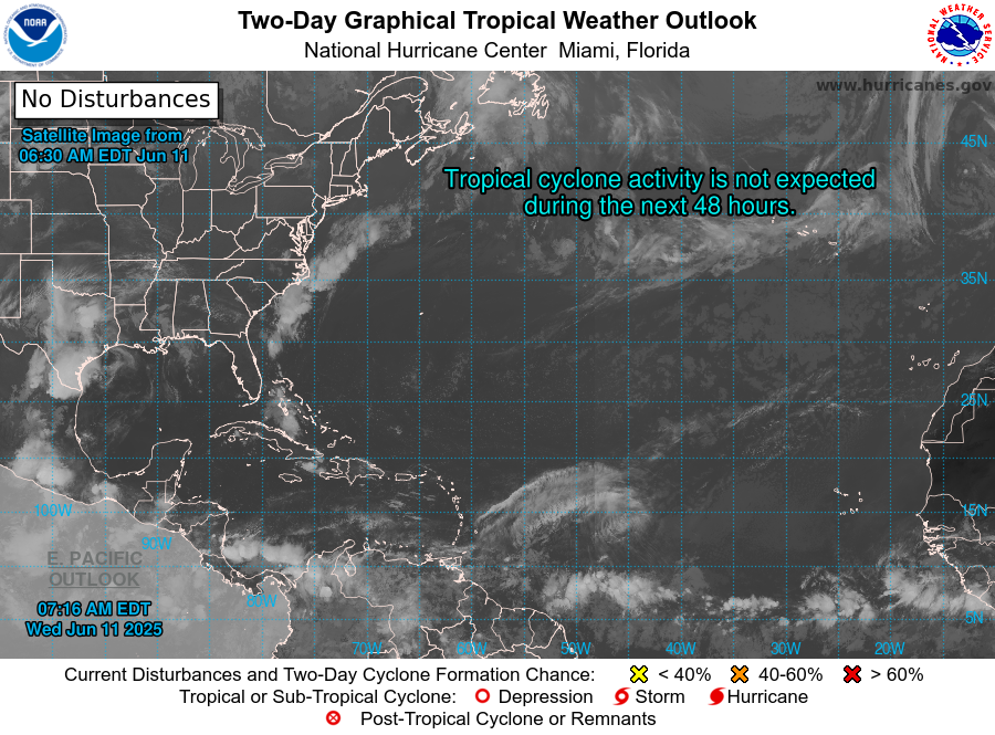 National Hurricane Center watching 3 tropical waves. See where heat ...