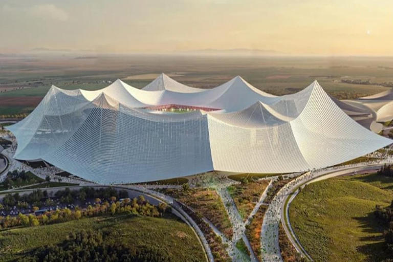 Marca : Grand Stade Hassan II, un « joyau d'ingénierie » appelé à ...