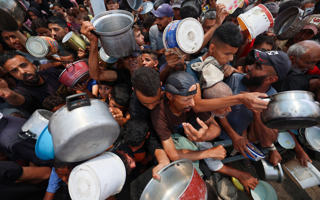 GHF says it distributed 34,000 boxes of food today in Gaza, its highest ...