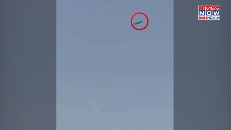 WATCH: Civilian Plane's Dramatic Close Shave As Houthi Missile Targeted ...