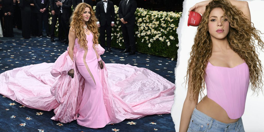 Shakira en boucle sur ses cheveux Shakira en boucle sur ses cheveux