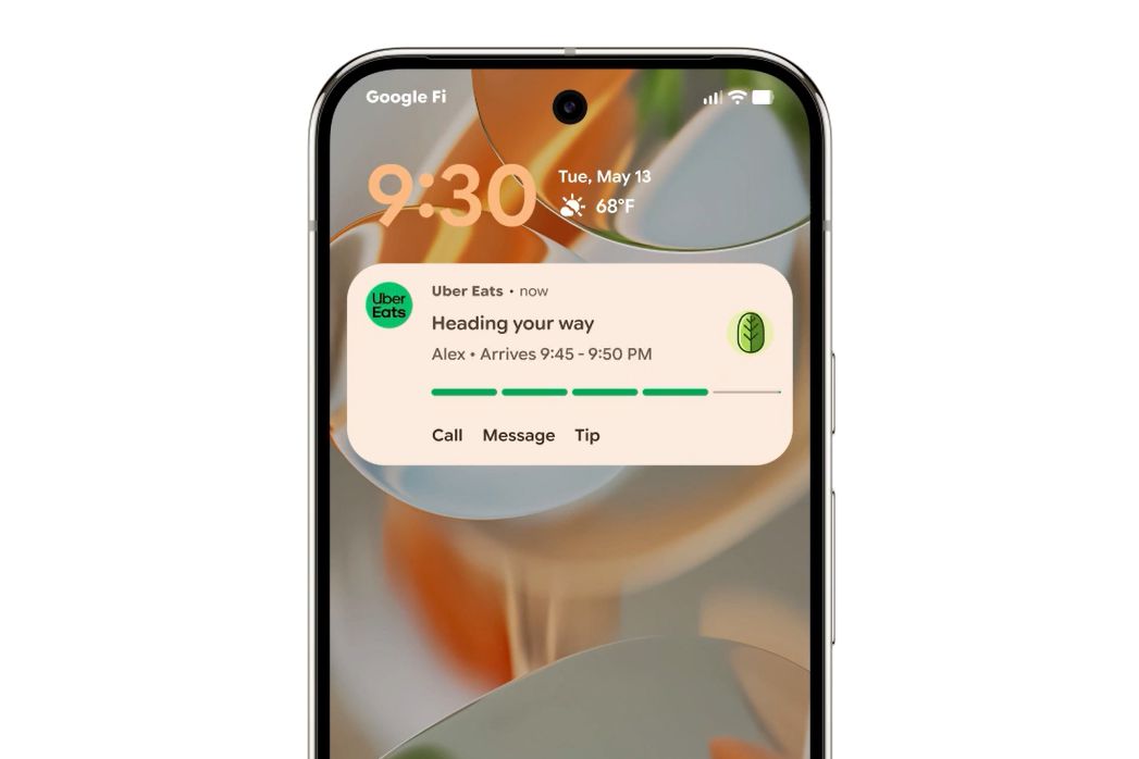 Android Just Got a Smarter Way to Track Your Pizza, Ride, or Coffee