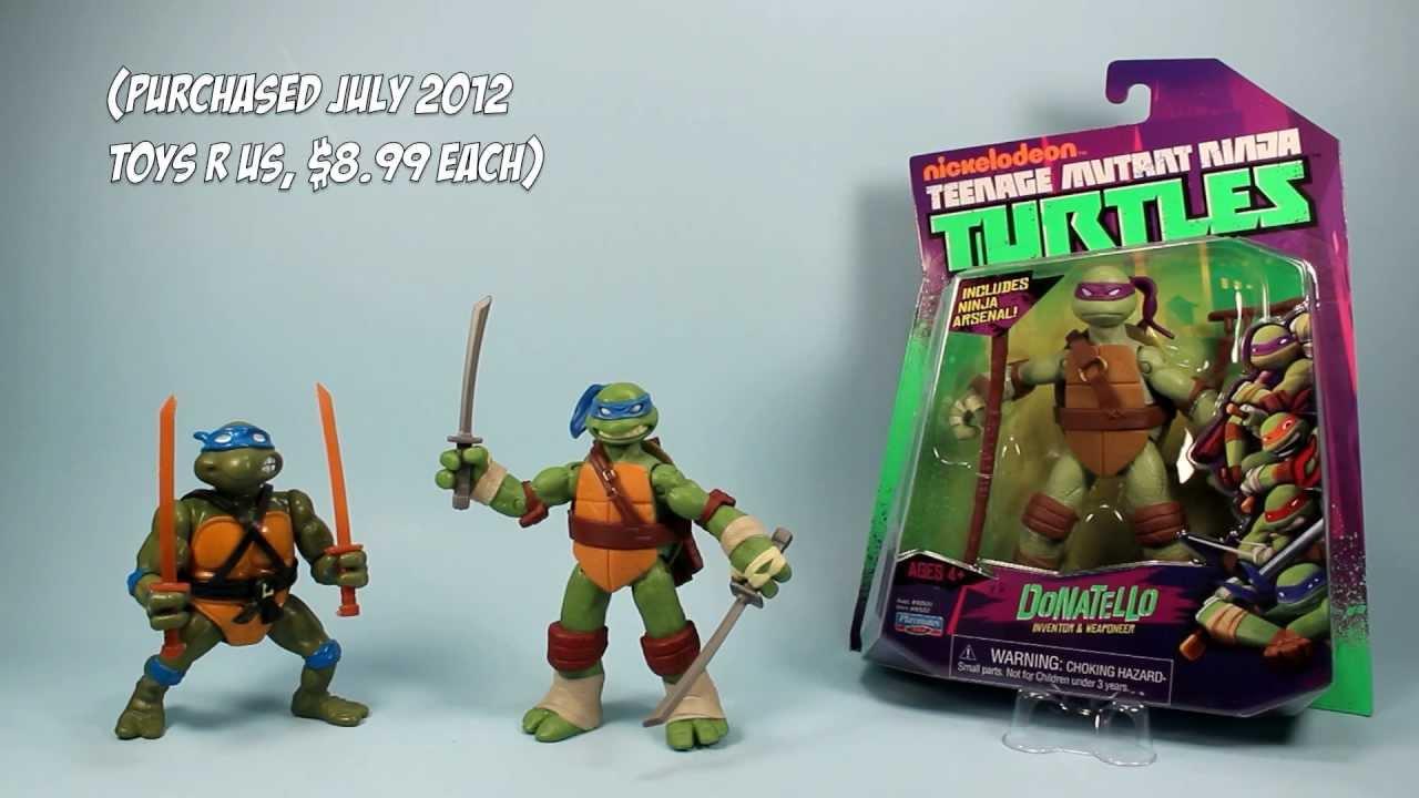 Nickelodeon Teenage Mutant Ninja Turtles Leonardo Donatello Kraang Toy ...