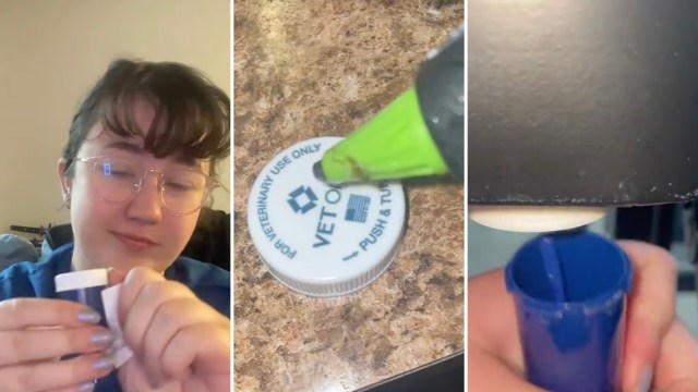 Crafter shares genius idea for reusing empty pill bottles: 'A good idea'