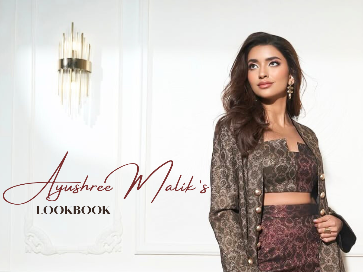 Ayushree Malik’s Lookbook: A Fusion of Glitz and Glamour at Miss ...