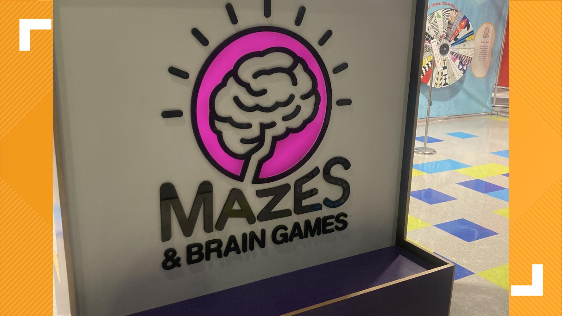 'Mazes & Brain Games' exhibit opens at the Whitaker Center