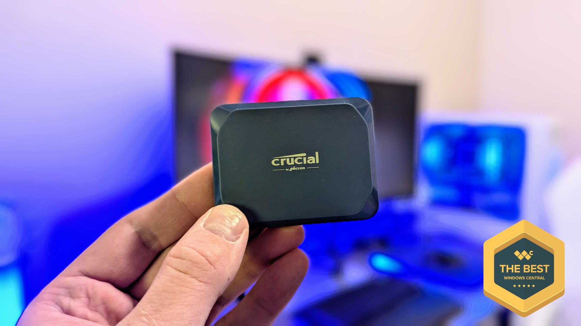 This tiny SSD can have up to 8TB of storage, and I could fit a dozen of ...