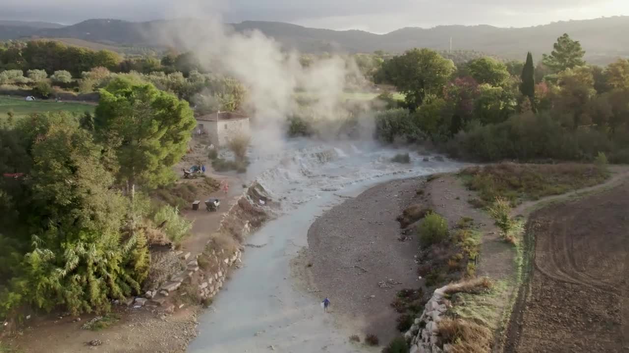 Discover Italy's Tuscan Jewel: Saturnia's Cascading Pools