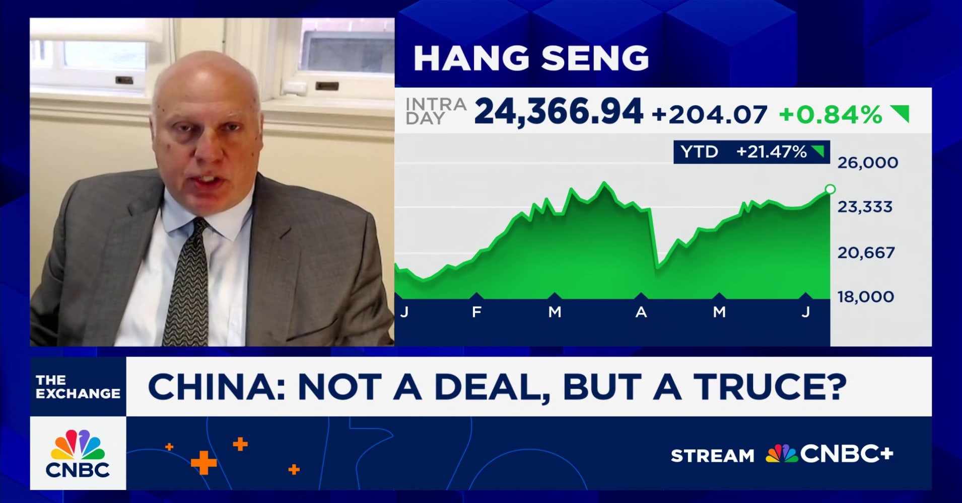 This looks like a temporary truce between the U.S.-China, says AEI's ...