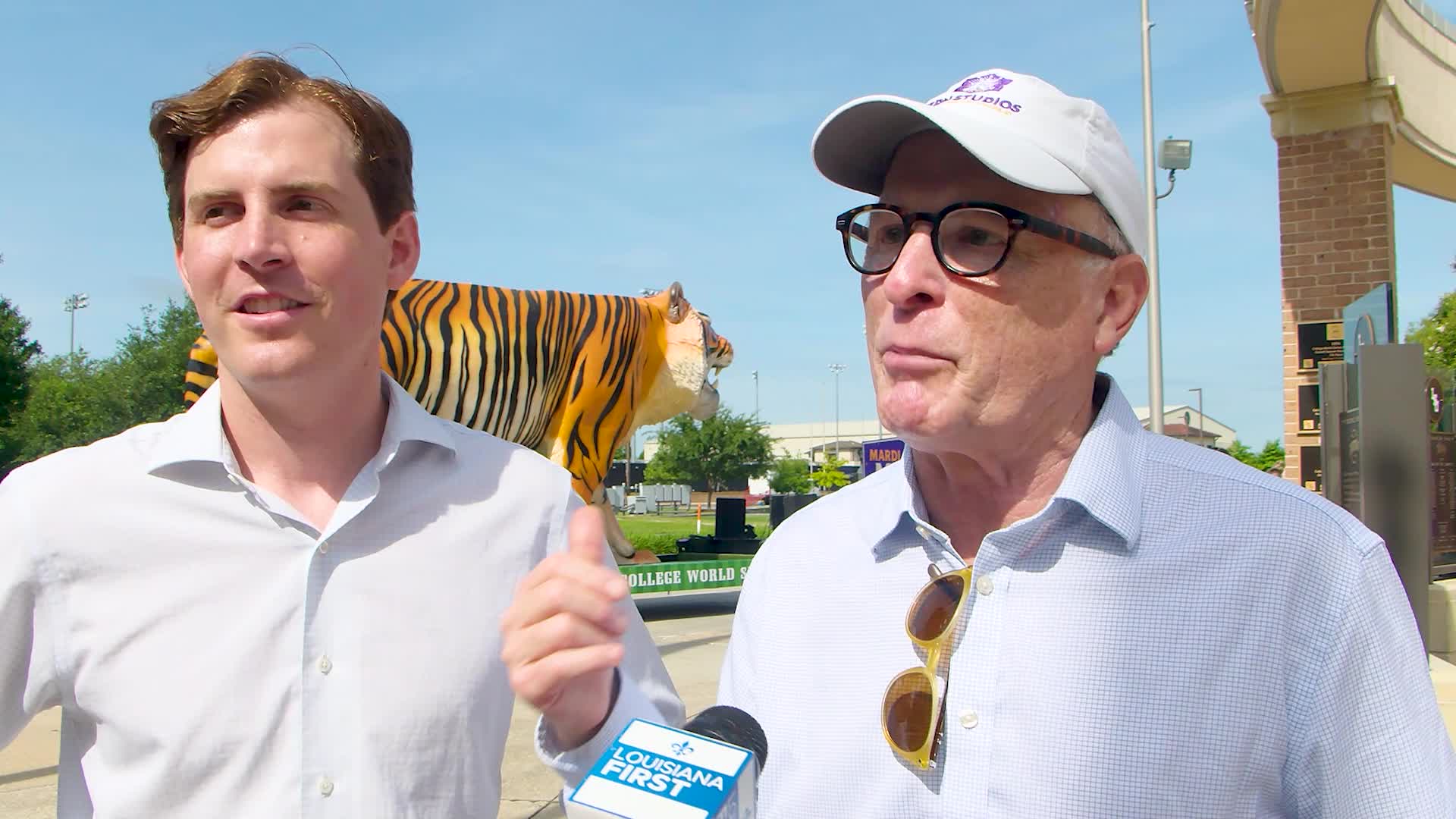 Mike the Tiger float heads to Omaha for College World Series