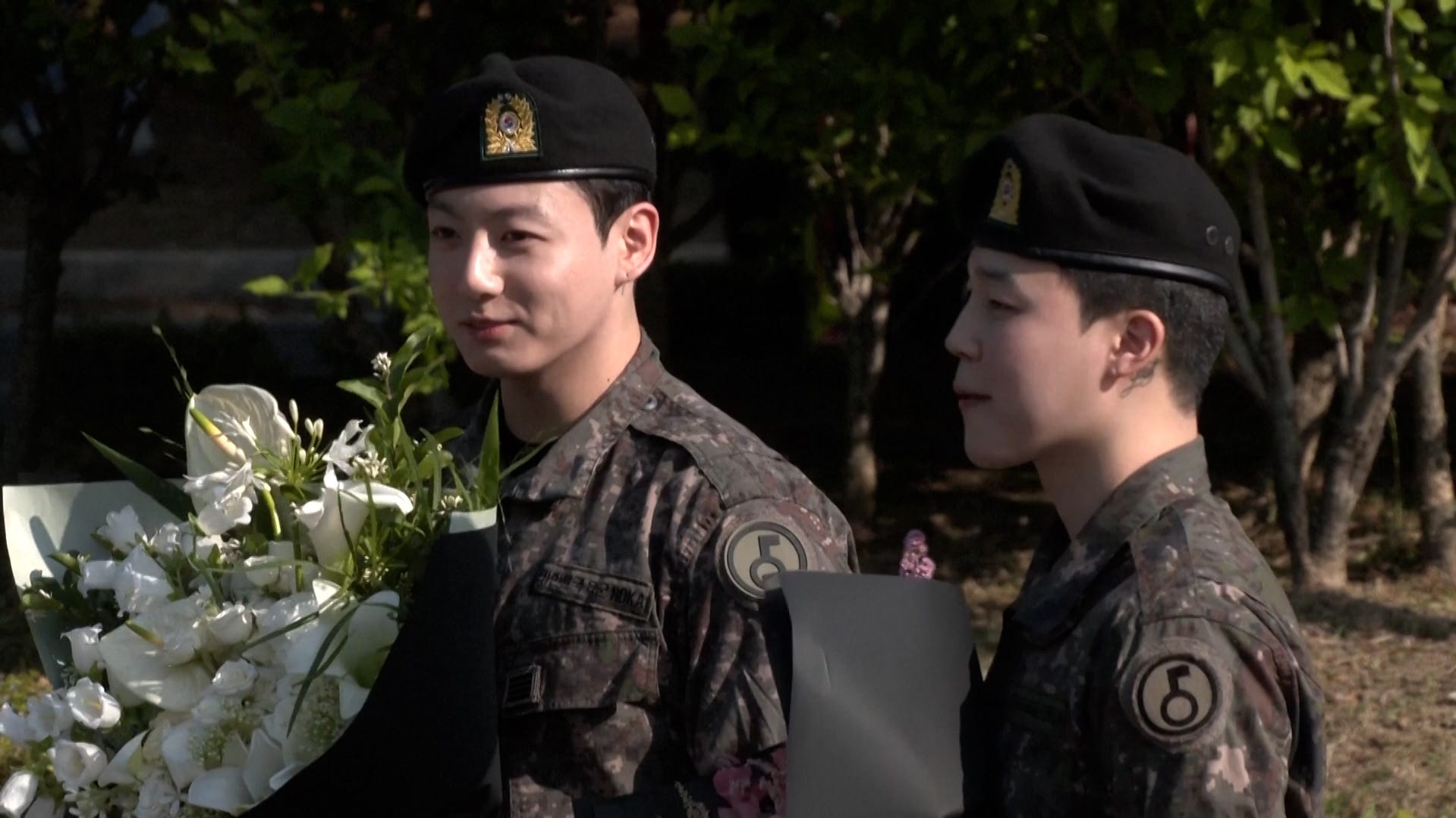 BTS stars Jimin, Jung Kook released from military service