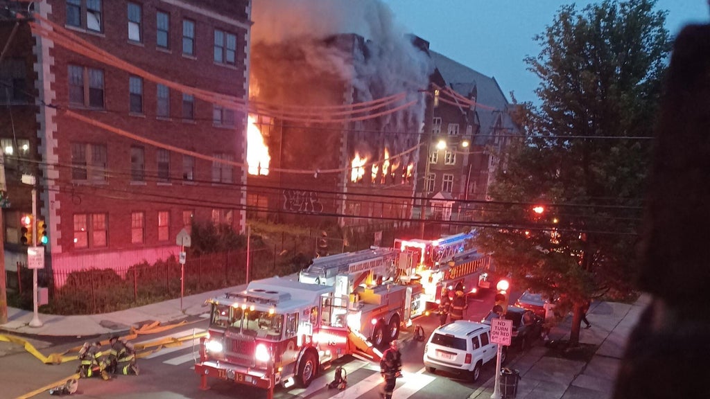 Massive fire at West Philadelphia apartment building was intentionally ...